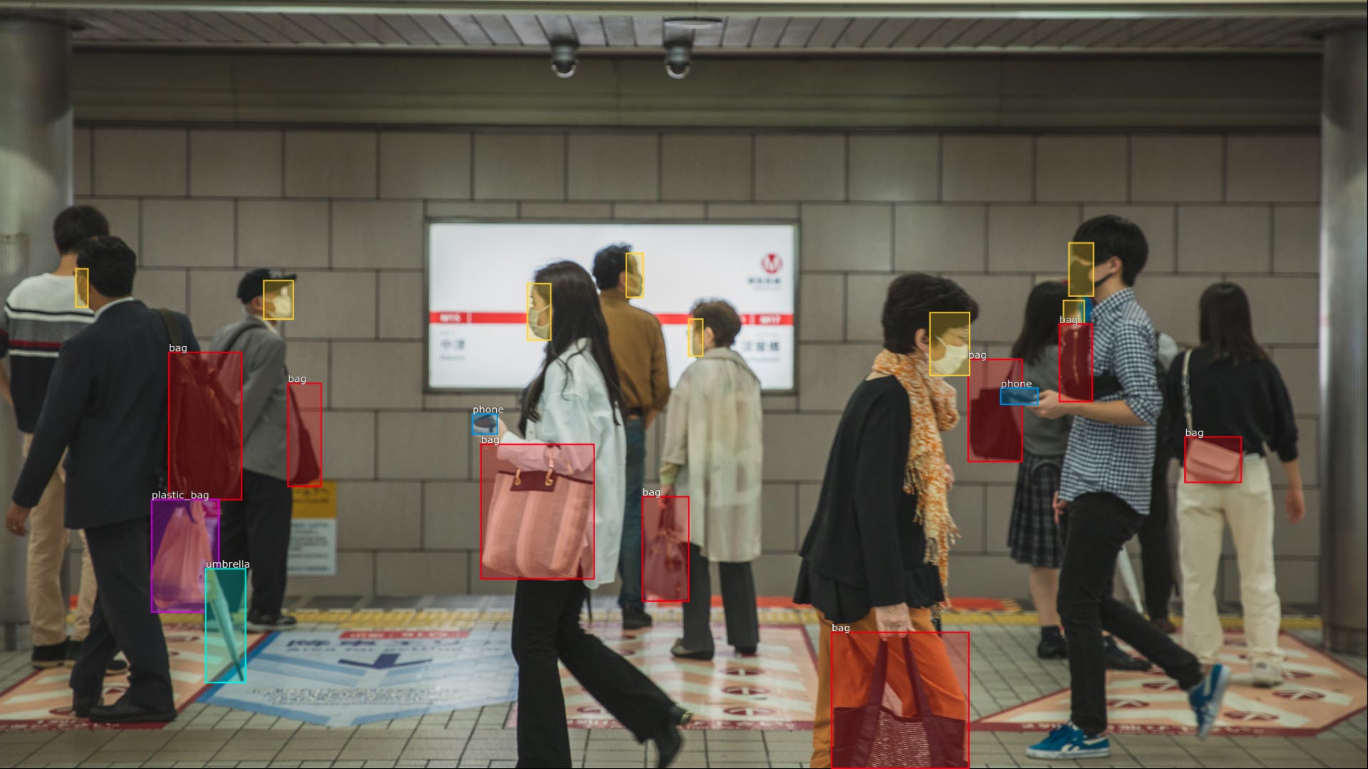 How Computer vision and AI are used to secure public places | Keymakr